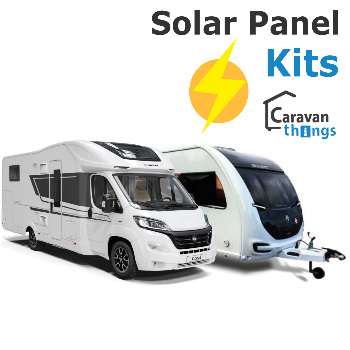 Caravan & Motorhome Solar panel kits Archives - CaravanThings.com